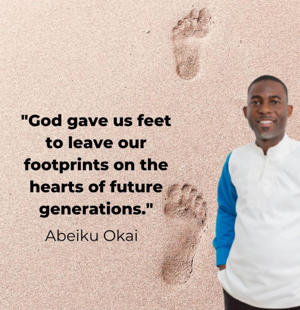 Welcome to 'FOOTPRINT' - Abeiku Okai