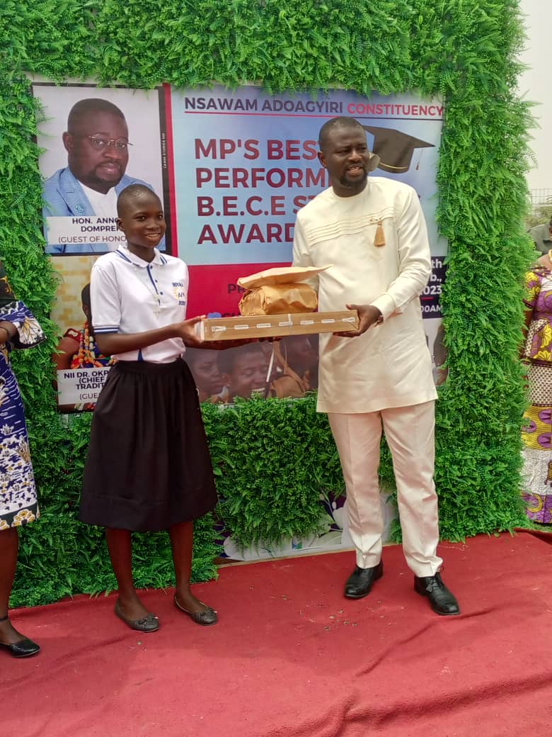 Hon Frank Annor Dompreh MP for Nsawam Adoagyiri delivered promises he ...