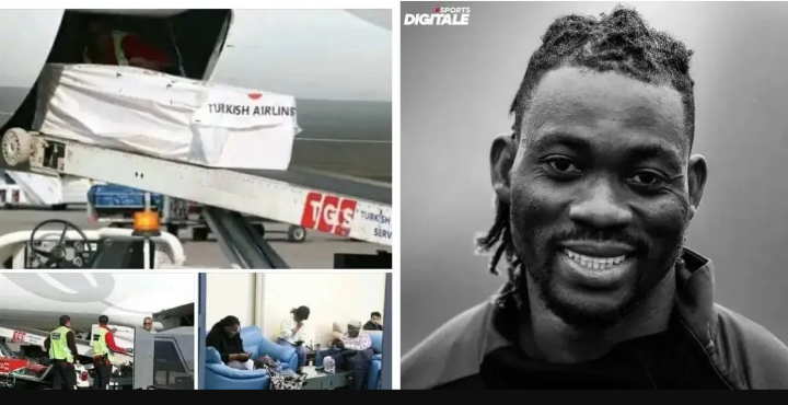 Christian Atsu’s body arrives in Ghana