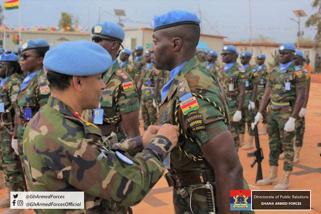 Ghana Ranked 7th In UN Peacekeeping Operations