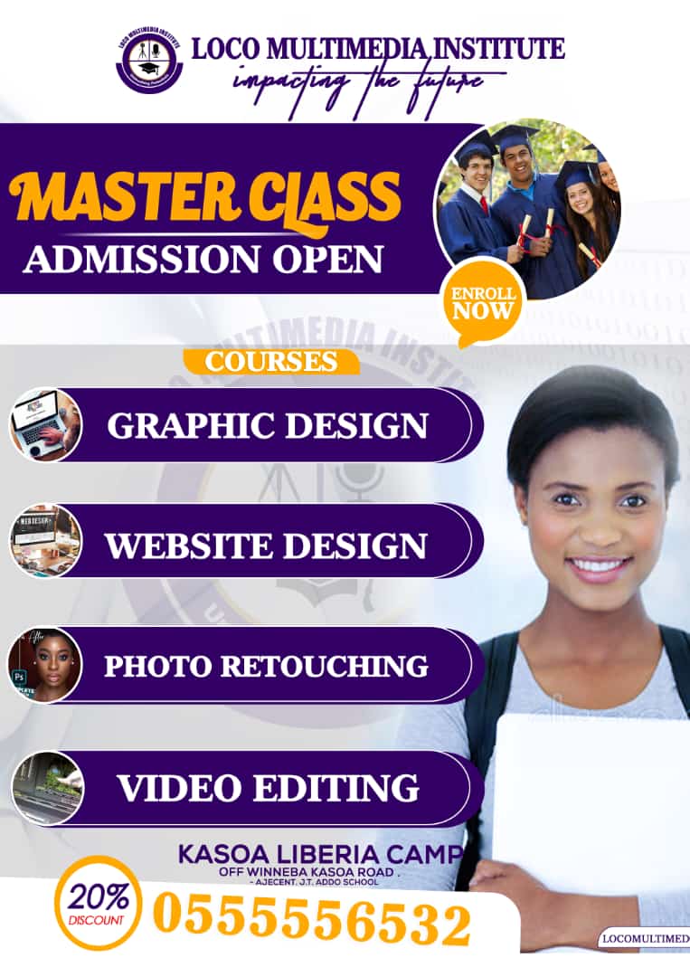 Loco Multimedia Institute Invites General Public to Enroll in Master ...