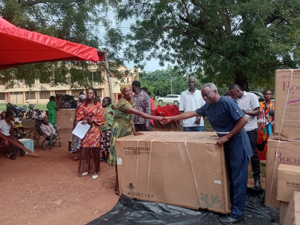 Dormaa Central Municipal Assembly provides cash and relief items to ...